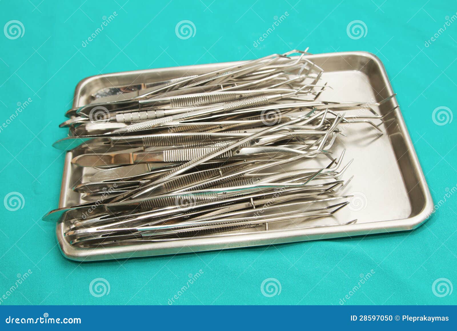 Surgical Instrument , Micro Forceps Set Stock Photo - Image of ...