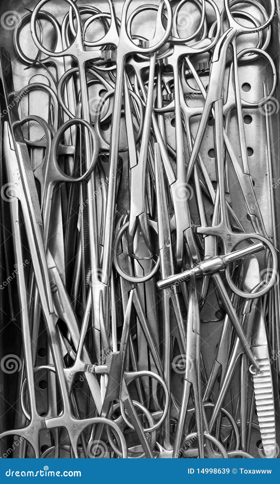 Surgical instruments stock image. Image of equipment - 14998639