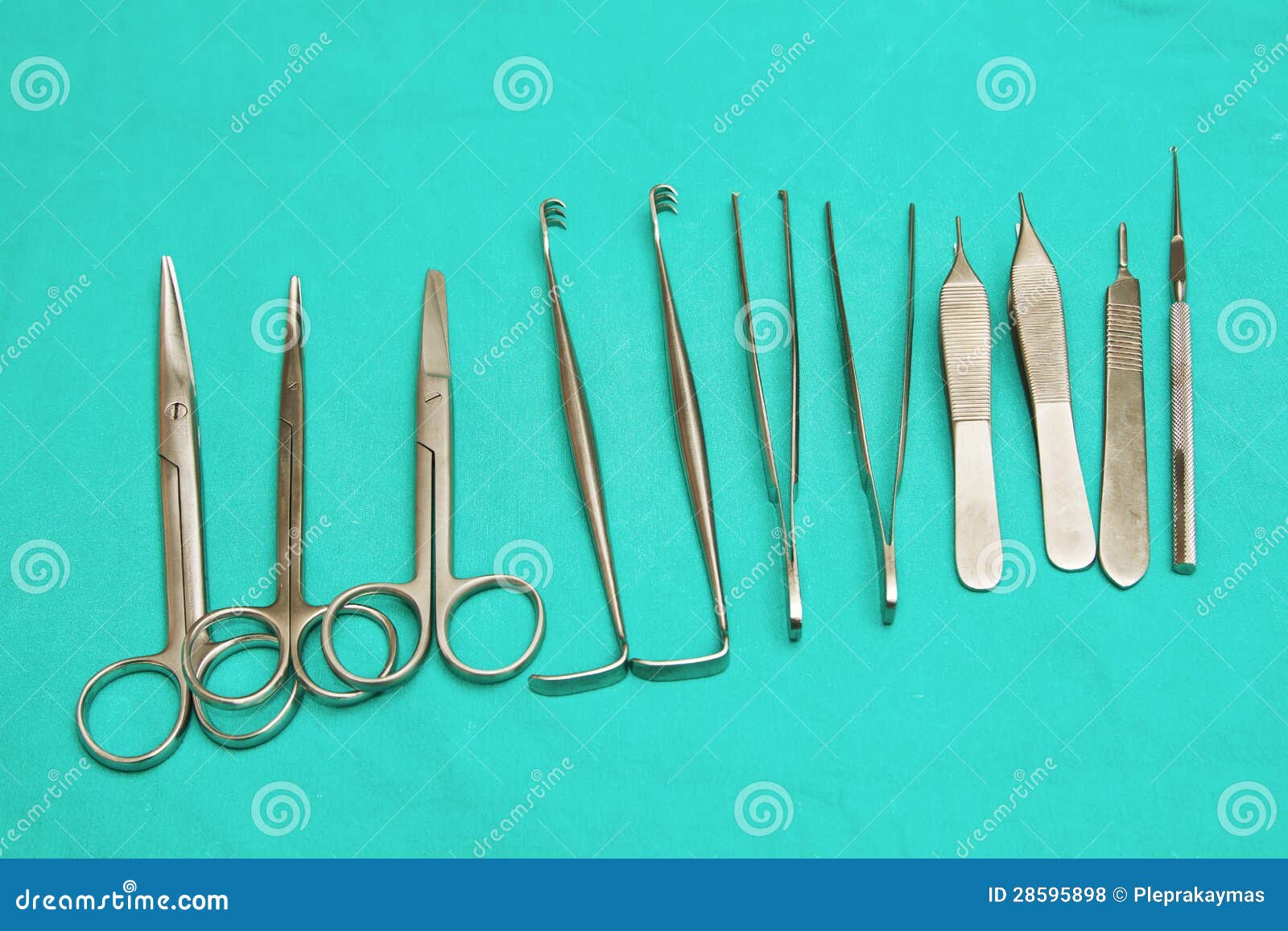 Surgical instruments stock photo. Image of objects, instrument - 28595898