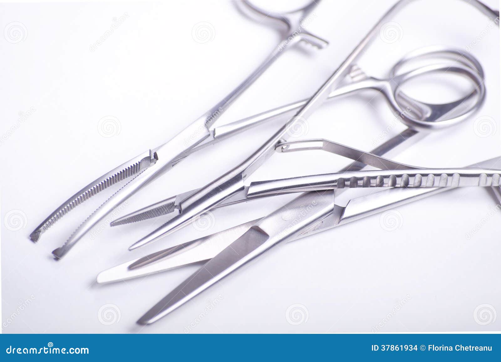 Surgical instruments stock photo. Image of isolated, object - 37861934