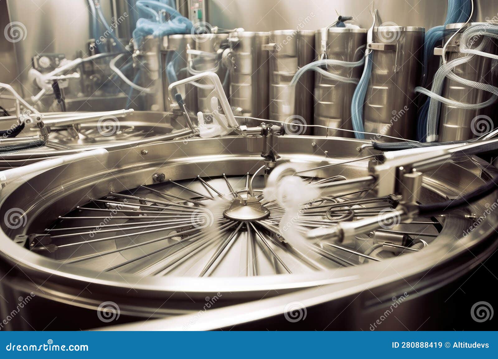 Surgical Instruments Being Steam Sterilized in Autoclave for Safe and ...