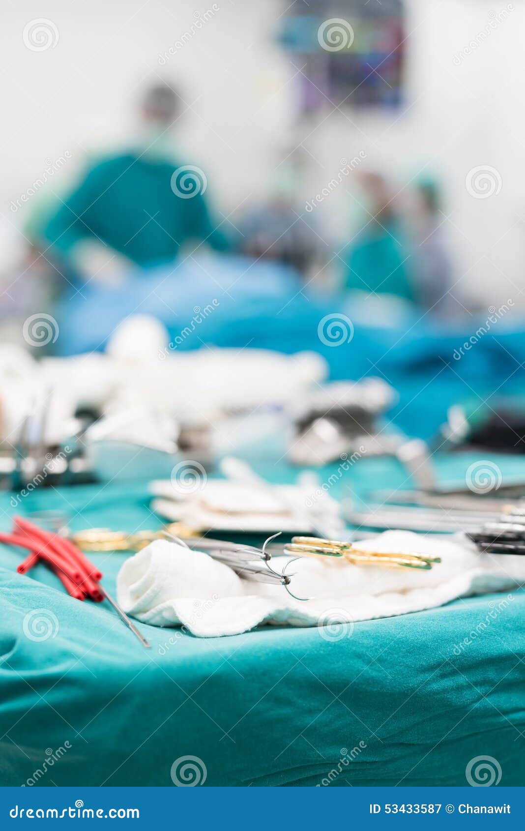 Surgical Instruments for Open Heart Surgery Stock Image - Image of ...