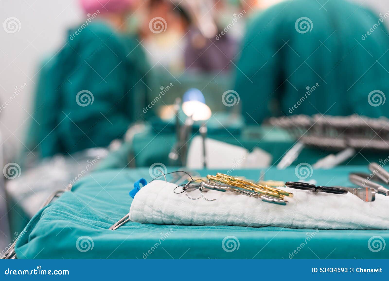 Surgical Instruments for Open Heart Surgery Stock Image - Image of room ...