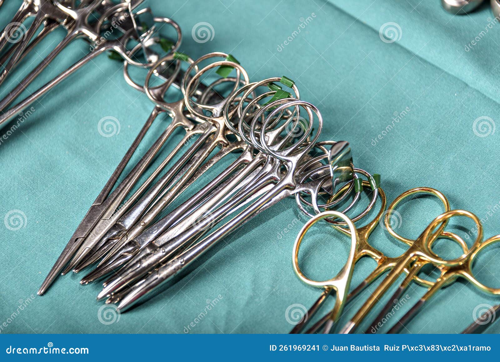 Surgical Instruments in the Operating Room. Stock Image - Image of ...