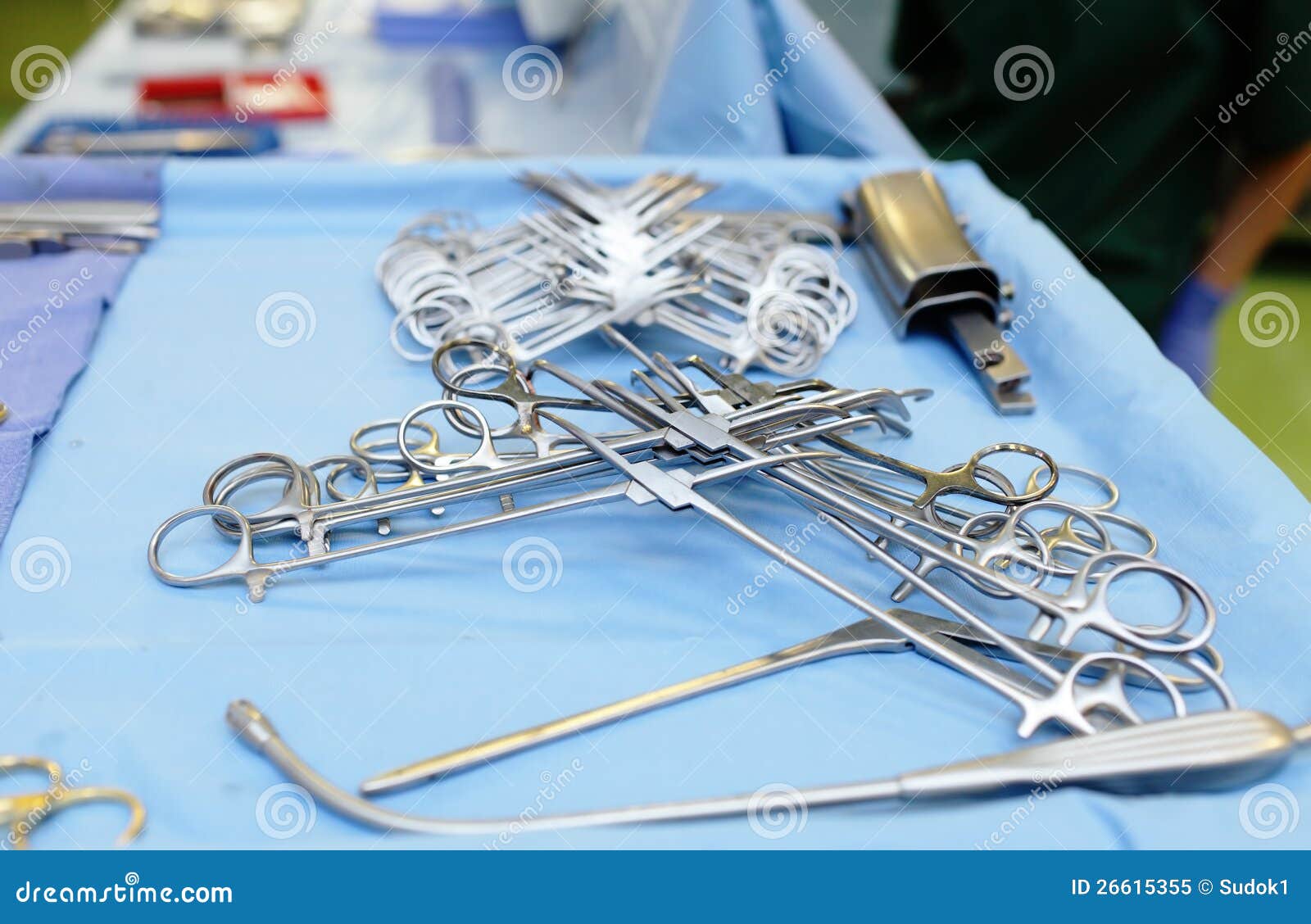 Surgical Instruments in the Operating Room Stock Image - Image of ...