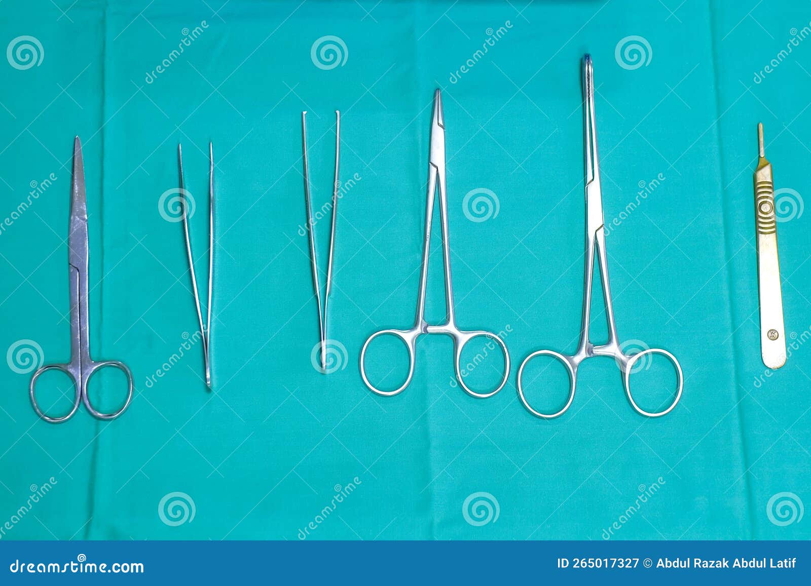 Surgical Instruments in the Operating Room Stock Image - Image of ...