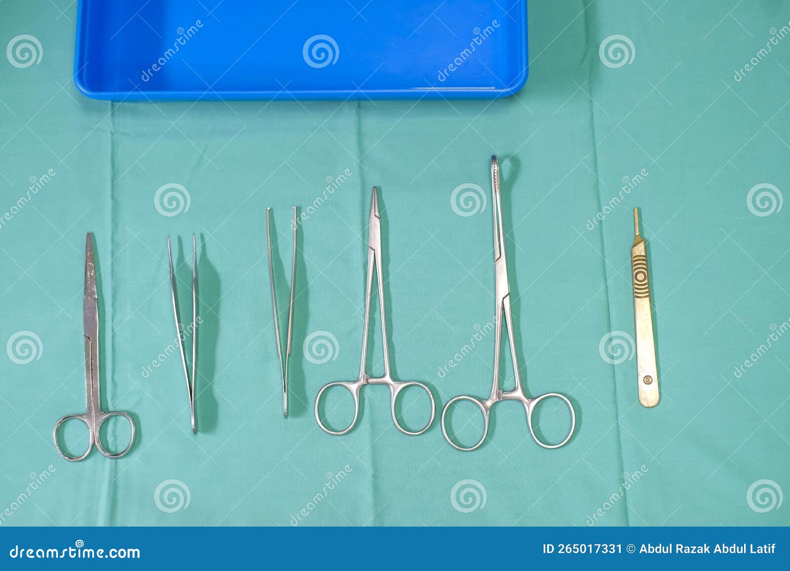 Surgical Instruments in the Operating Room Stock Image - Image of ...