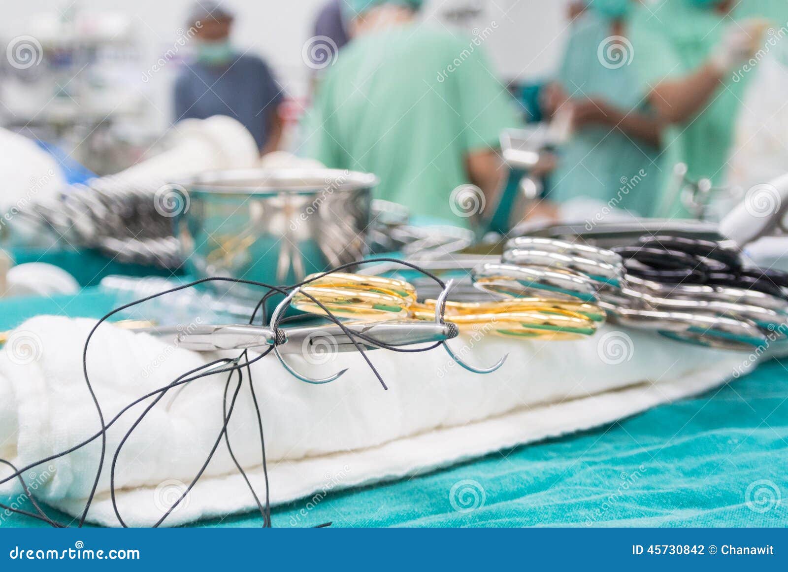 Surgical Instruments for Operation Stock Photo - Image of health ...