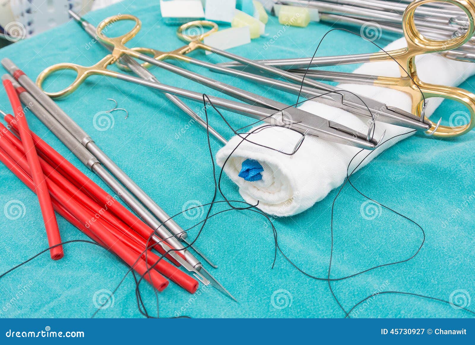Surgical Instruments for Operation Stock Image - Image of holder, clean ...