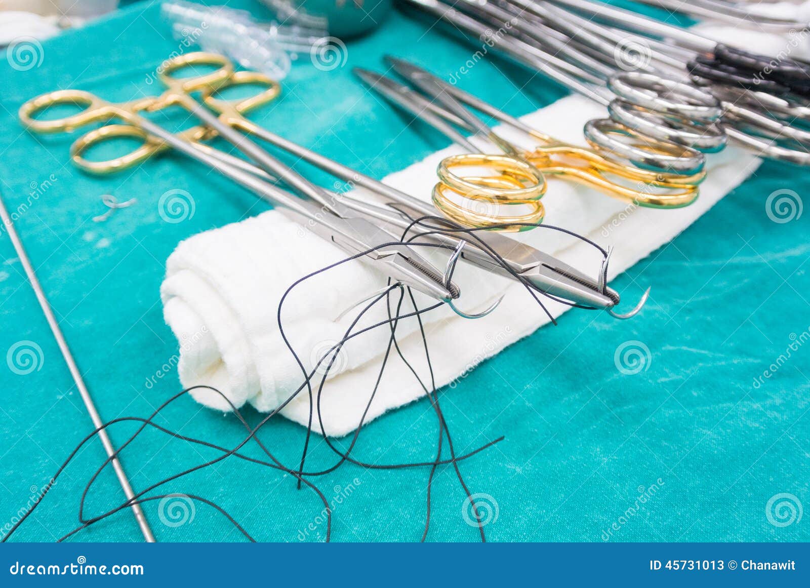 Surgical Instruments for Operation Stock Image - Image of professional ...