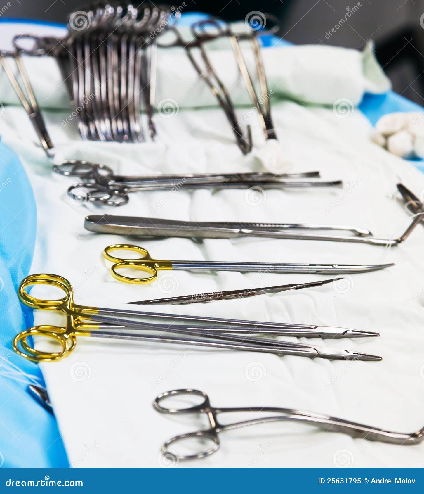 Surgical Instruments In Operation Room Royalty Free Stock Photo - Image ...
