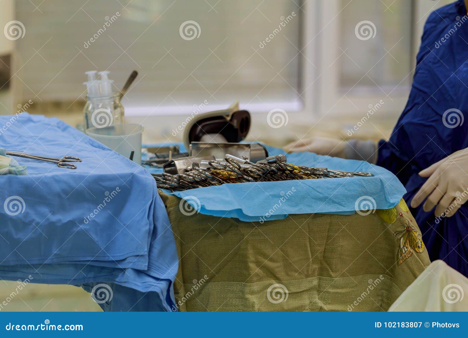 Surgical Instruments for Operation Stock Image - Image of care, clean ...