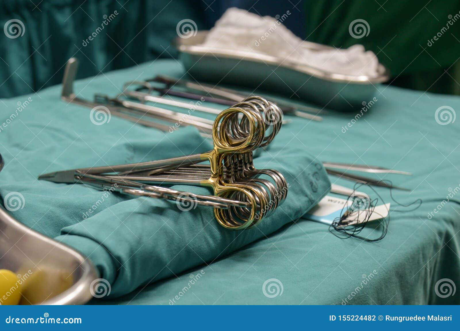 Surgical Instruments during Surgery Stock Photo - Image of medic ...