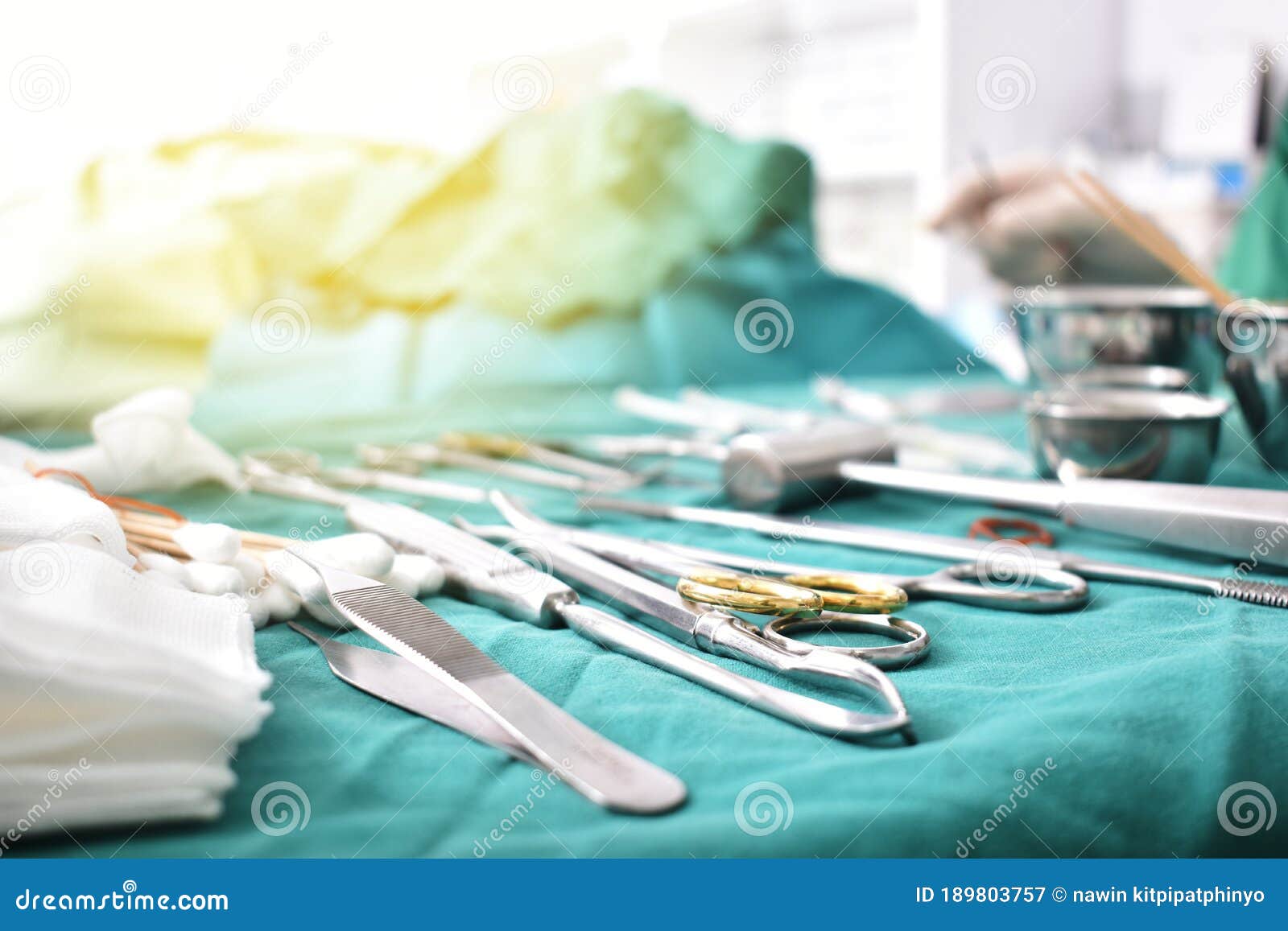 Surgical Instruments, Surgery Soft Focus Stock Image - Image of design ...