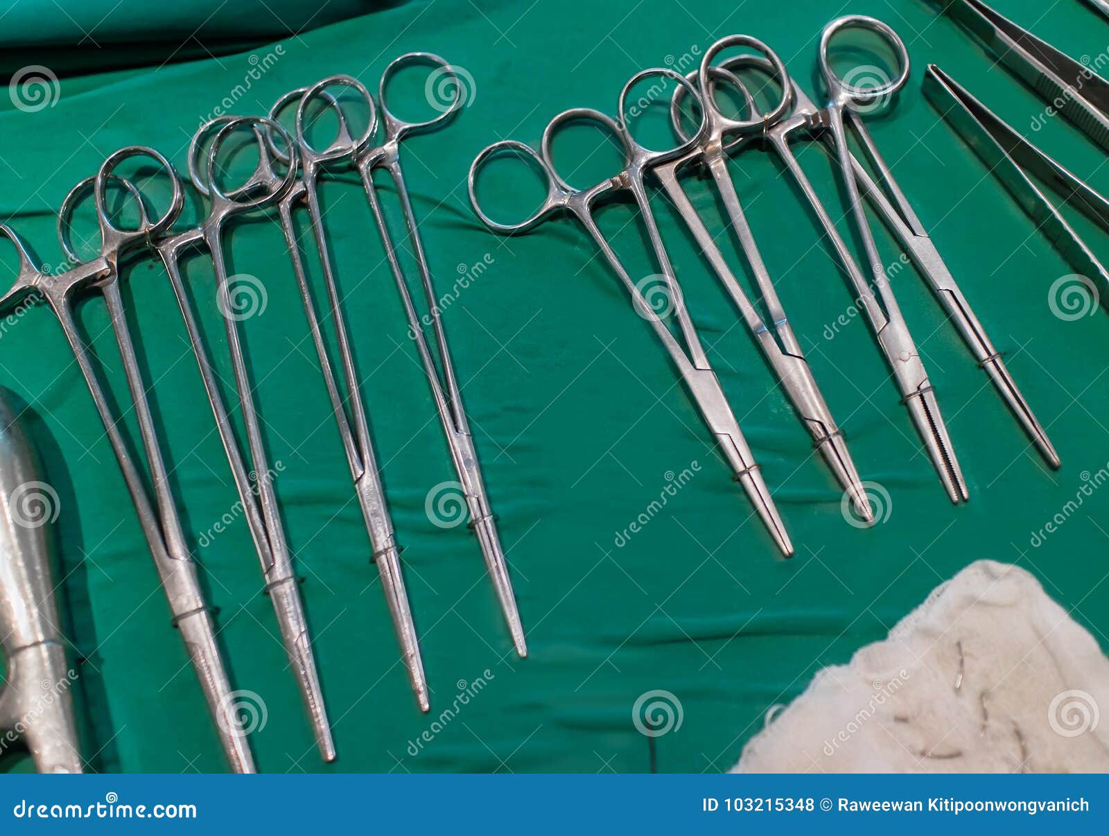 Surgical Instruments and Tools Including Needle, Gauze, Scissor ...