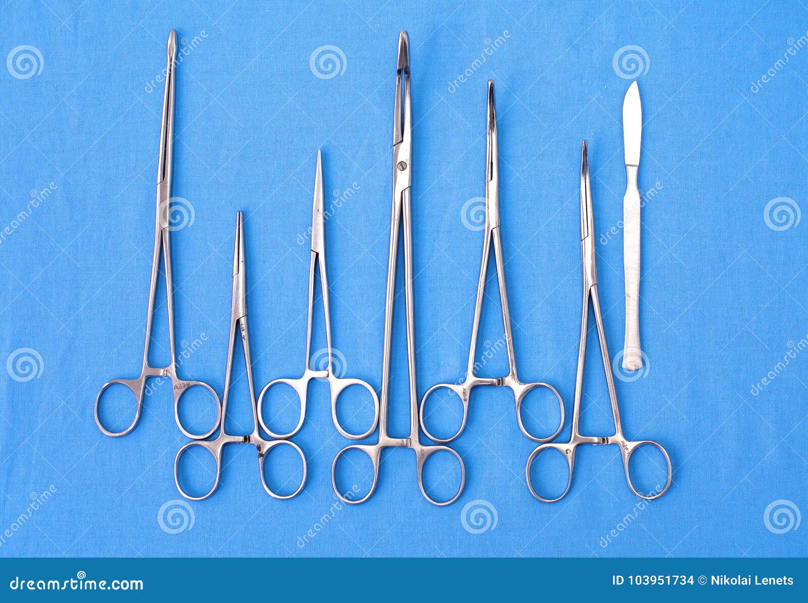 Surgical Instruments and Tools Including Scalpels, Forceps and Tweezers ...