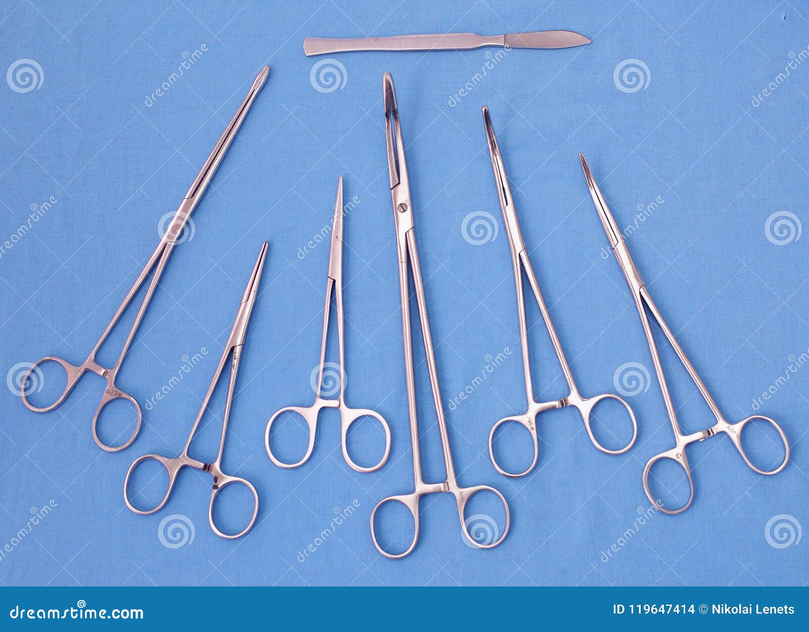 Surgical Instruments and Tools Including Scalpels, Forceps and Tweezers ...