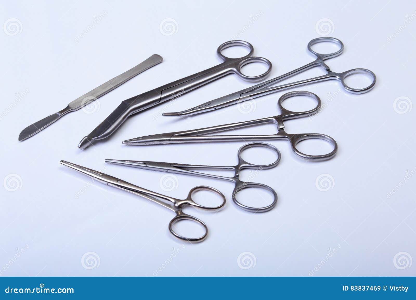 Surgical Instruments and Tools on Table for a Surgery Stock Image ...