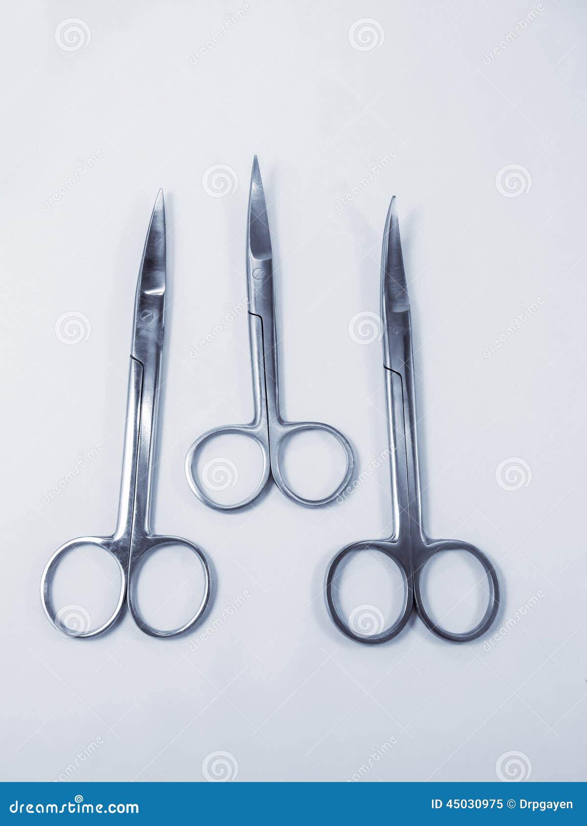 Surgical Instruments on White Stock Image - Image of instruments ...
