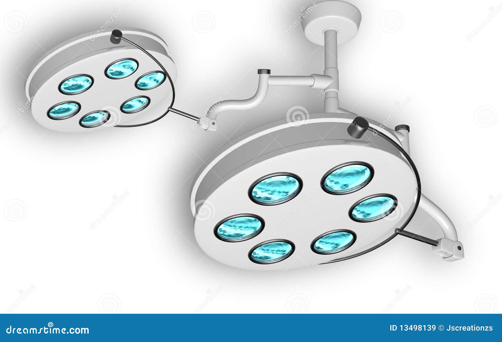 Surgical lamps stock illustration. Illustration of abstact - 13498139