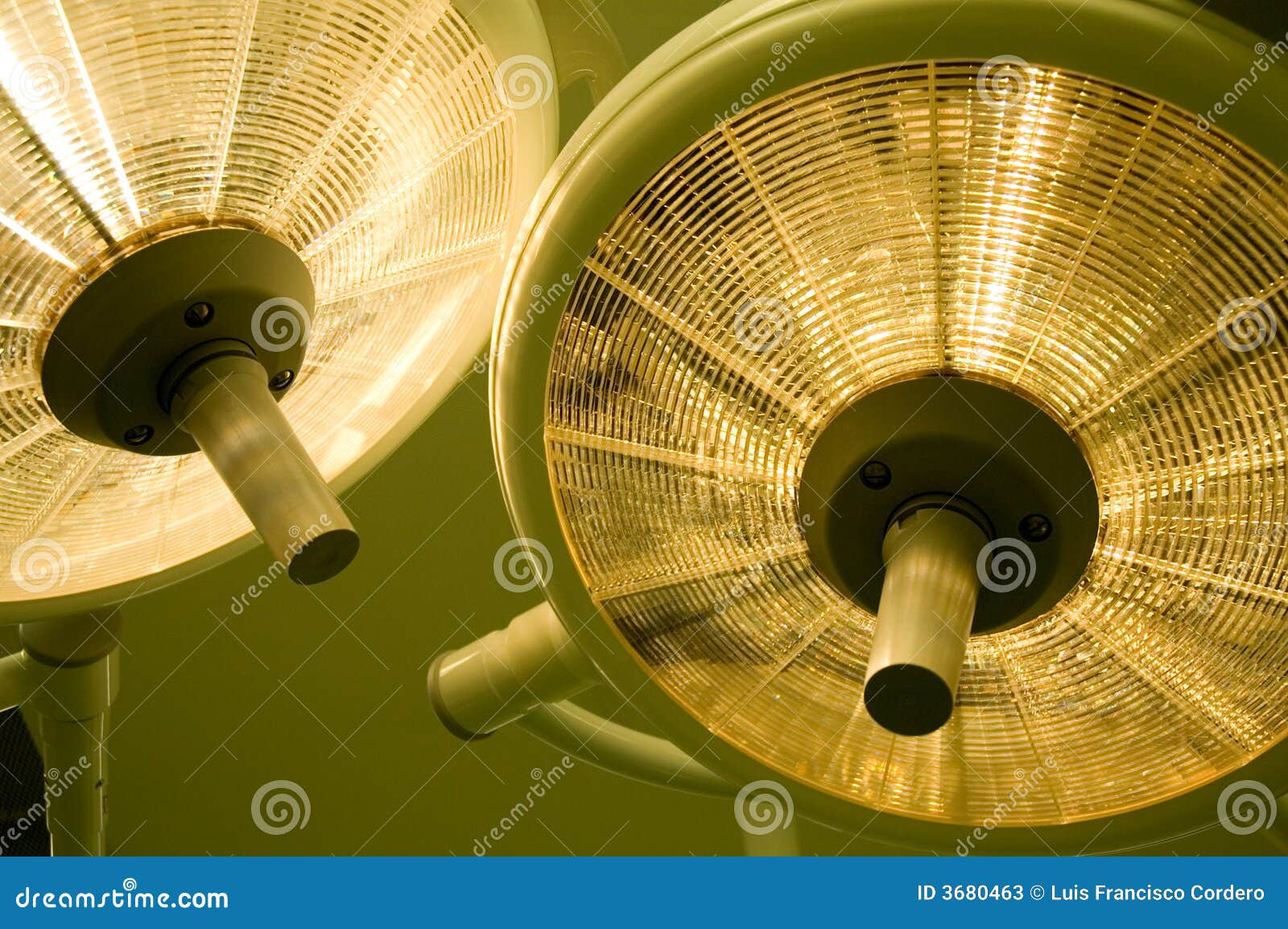 Surgical lamps stock image. Image of ceiling, light, clinic - 3680463