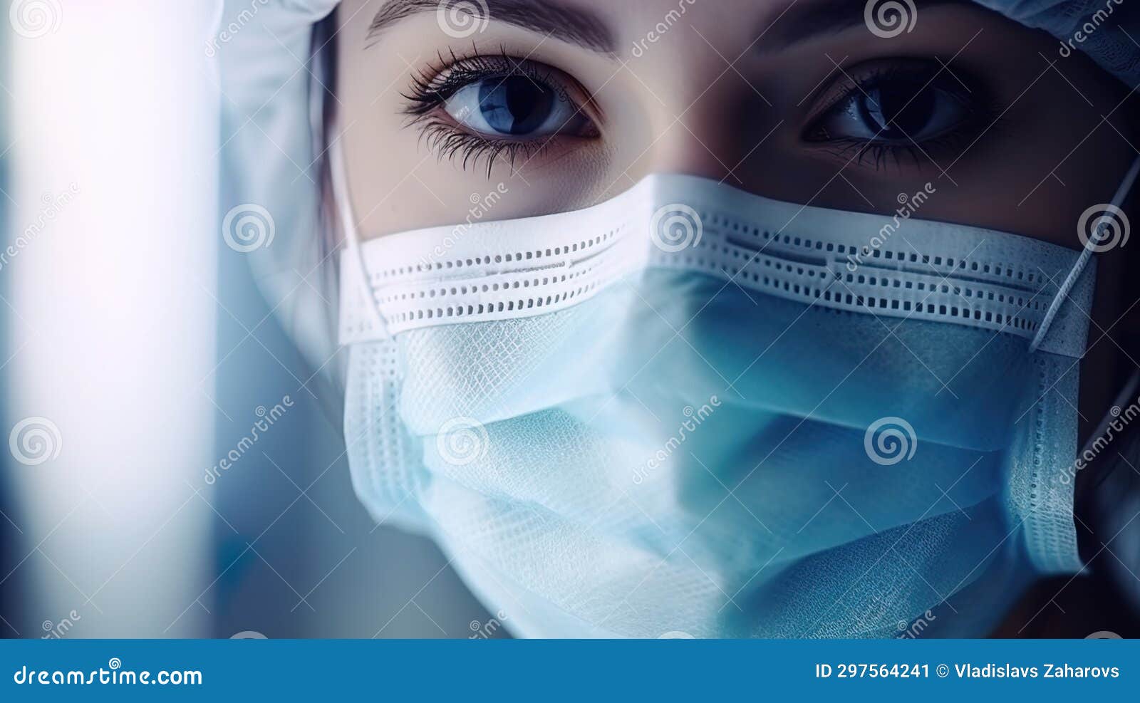 Surgical Mask Appearance in Hospital Context Stock Illustration ...