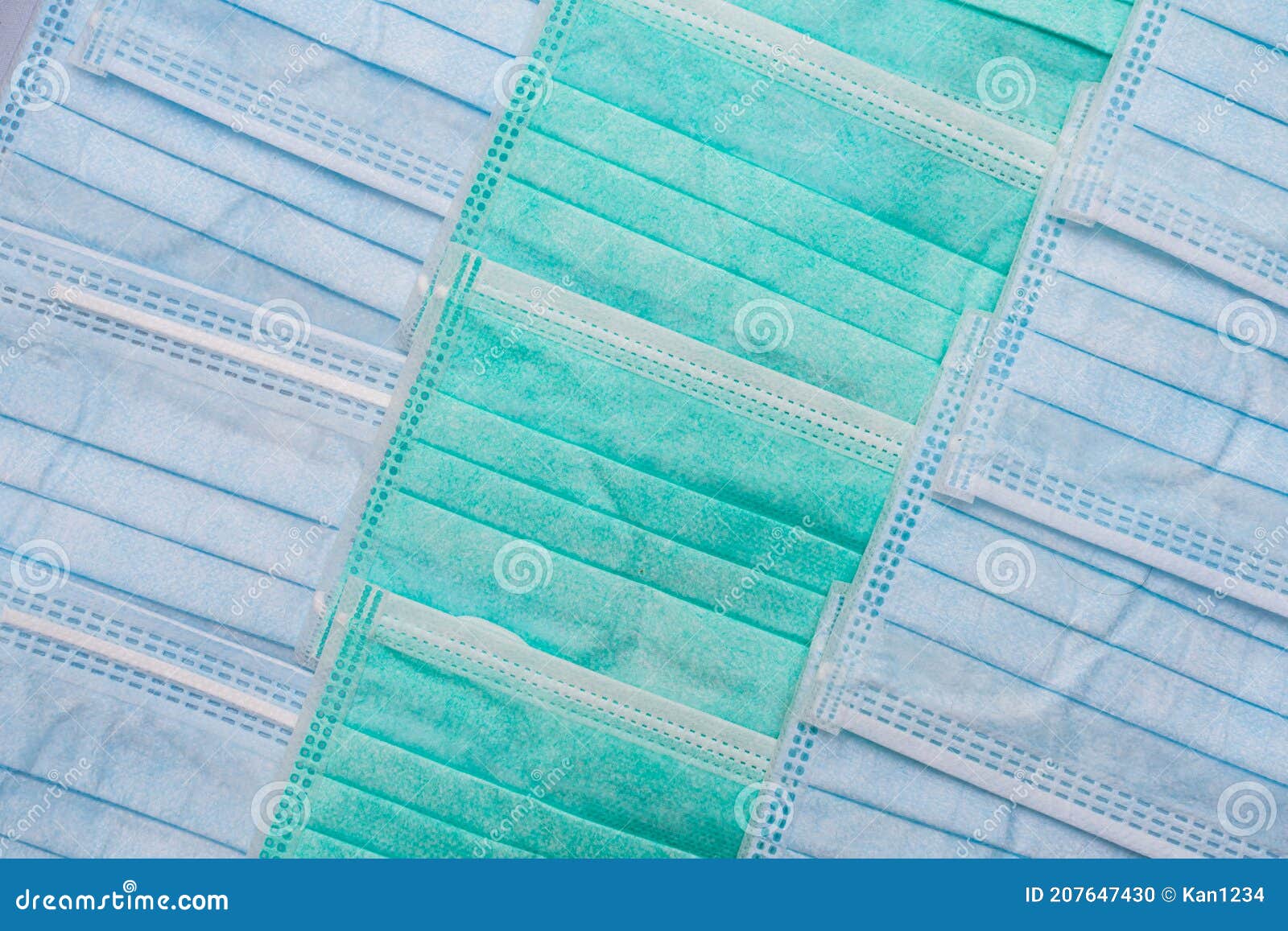 Surgical Masks Pattern Background Stock Photo - Image of medical ...