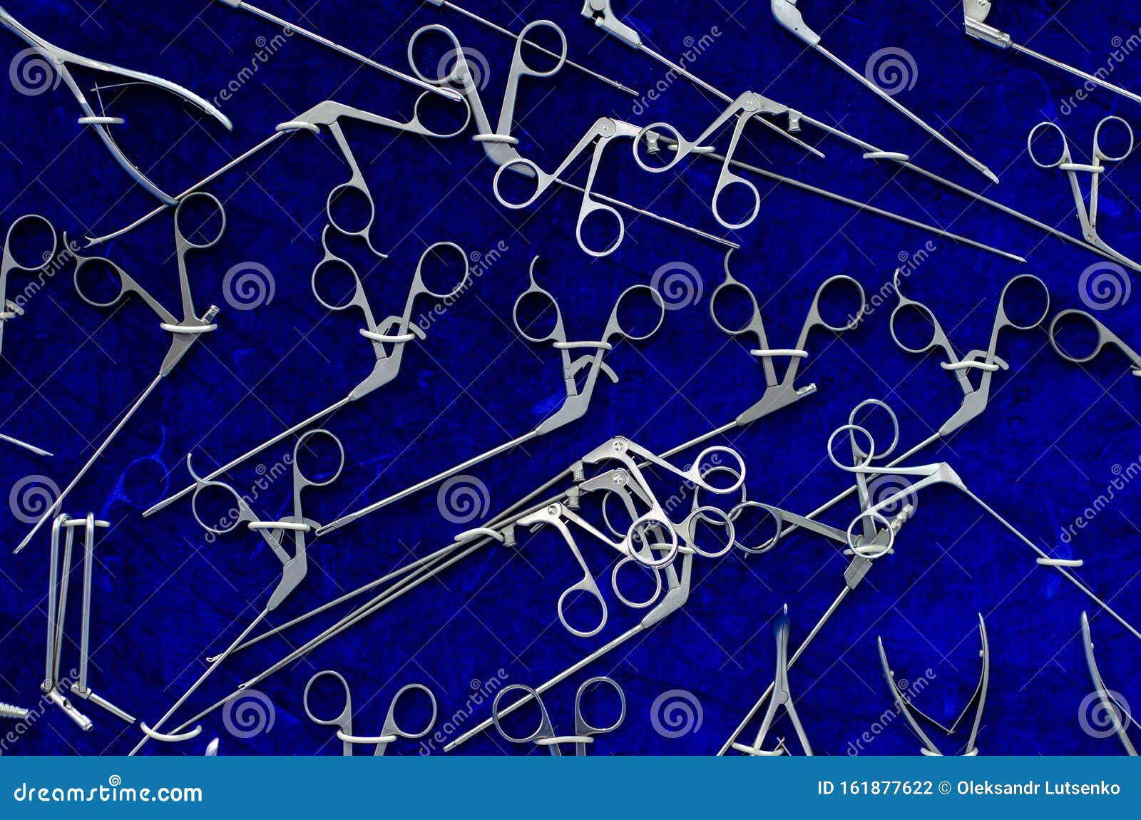 Surgical Medical Tools. Arthroscopic Hand Instruments Stock Photo ...