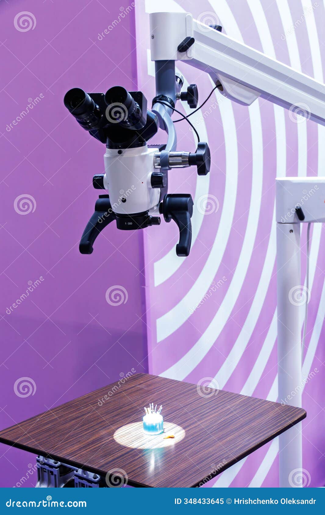 A Surgical Microscope In The Operating Room Of A Modern ...