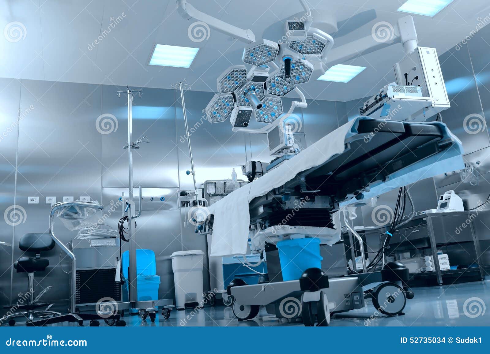 Surgical operating room stock photo. Image of medicine - 52735034