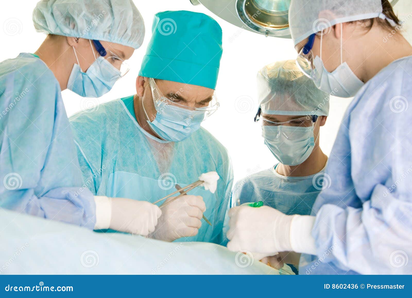 Surgical operation stock photo. Image of operating, hospital - 8602436