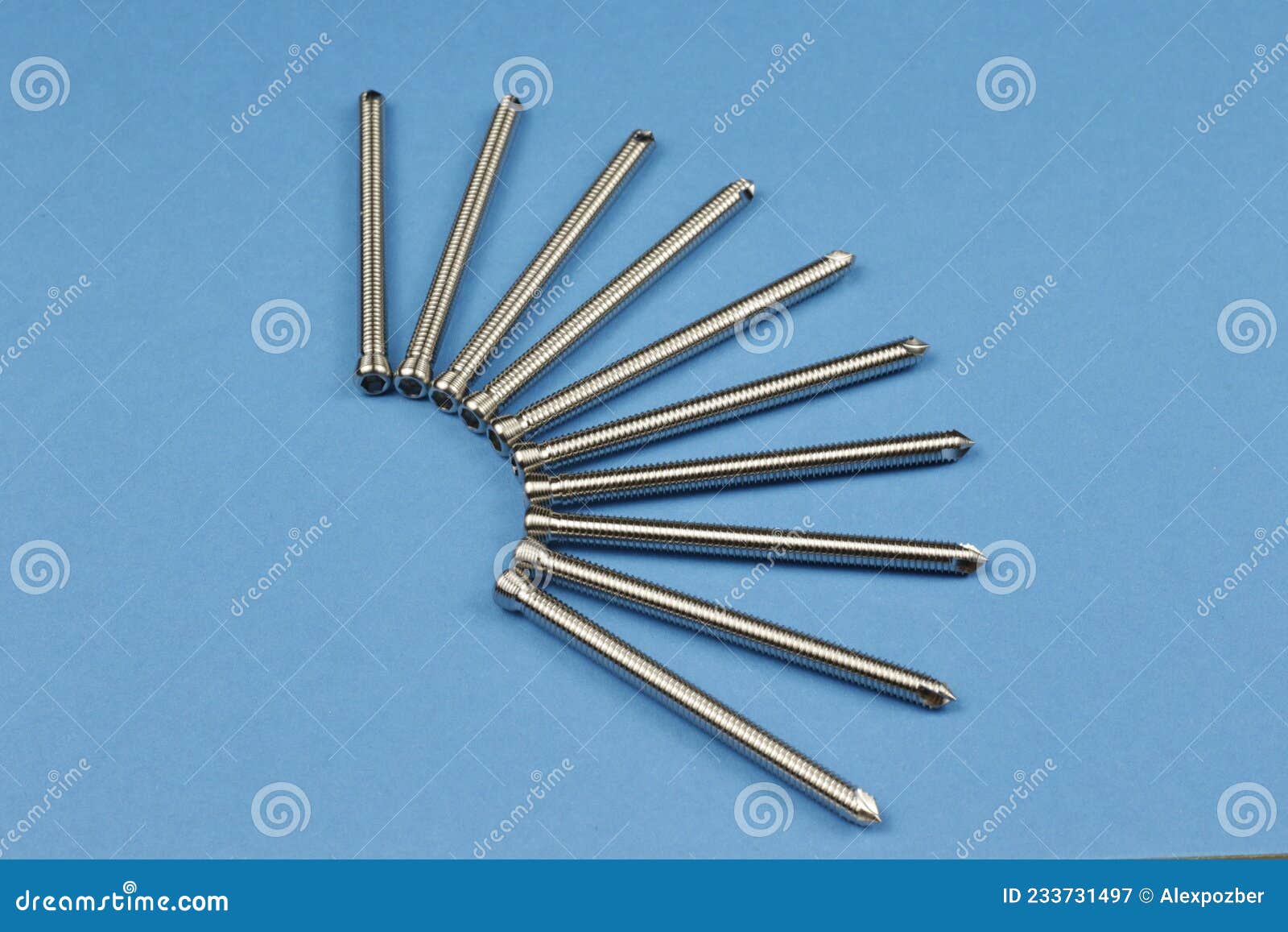 Surgical Plates in Traumatology for Treatment Bone Fracture Stock Image ...