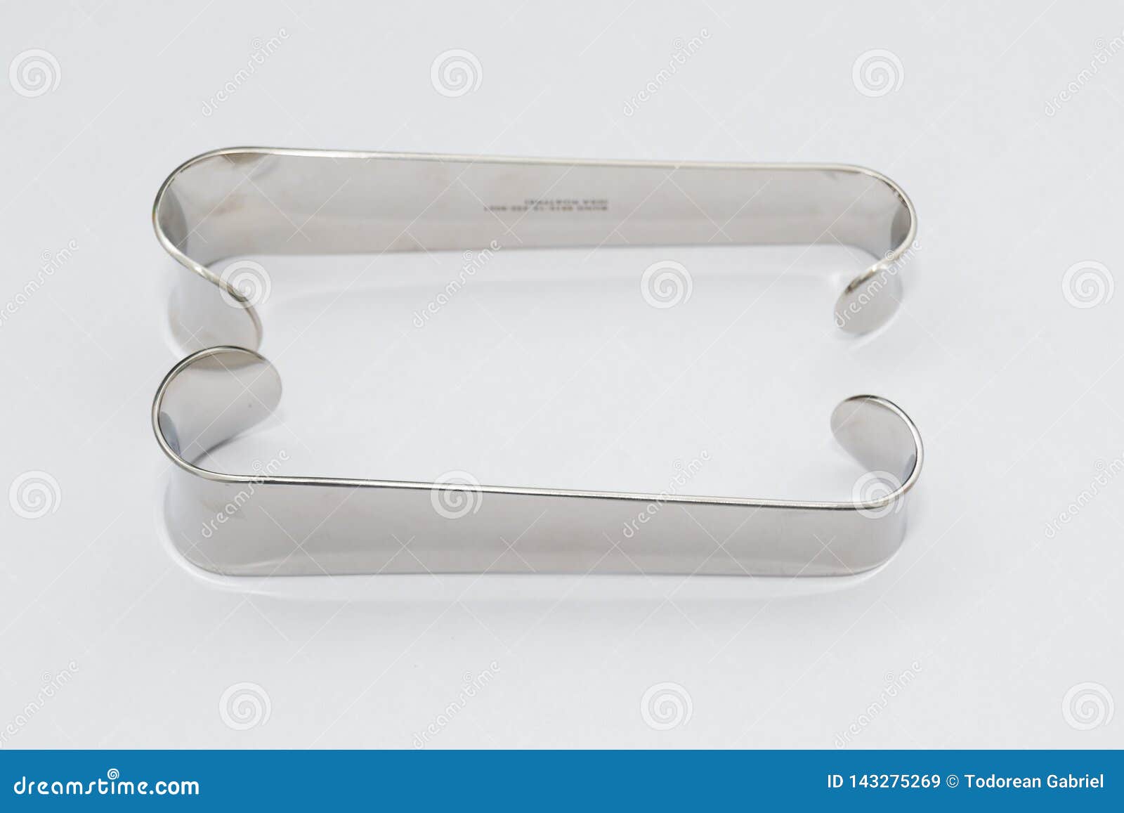 Surgical Retractor, KILNER CHEEK RETRACTOR DOUBLE ENDED Stock Image ...