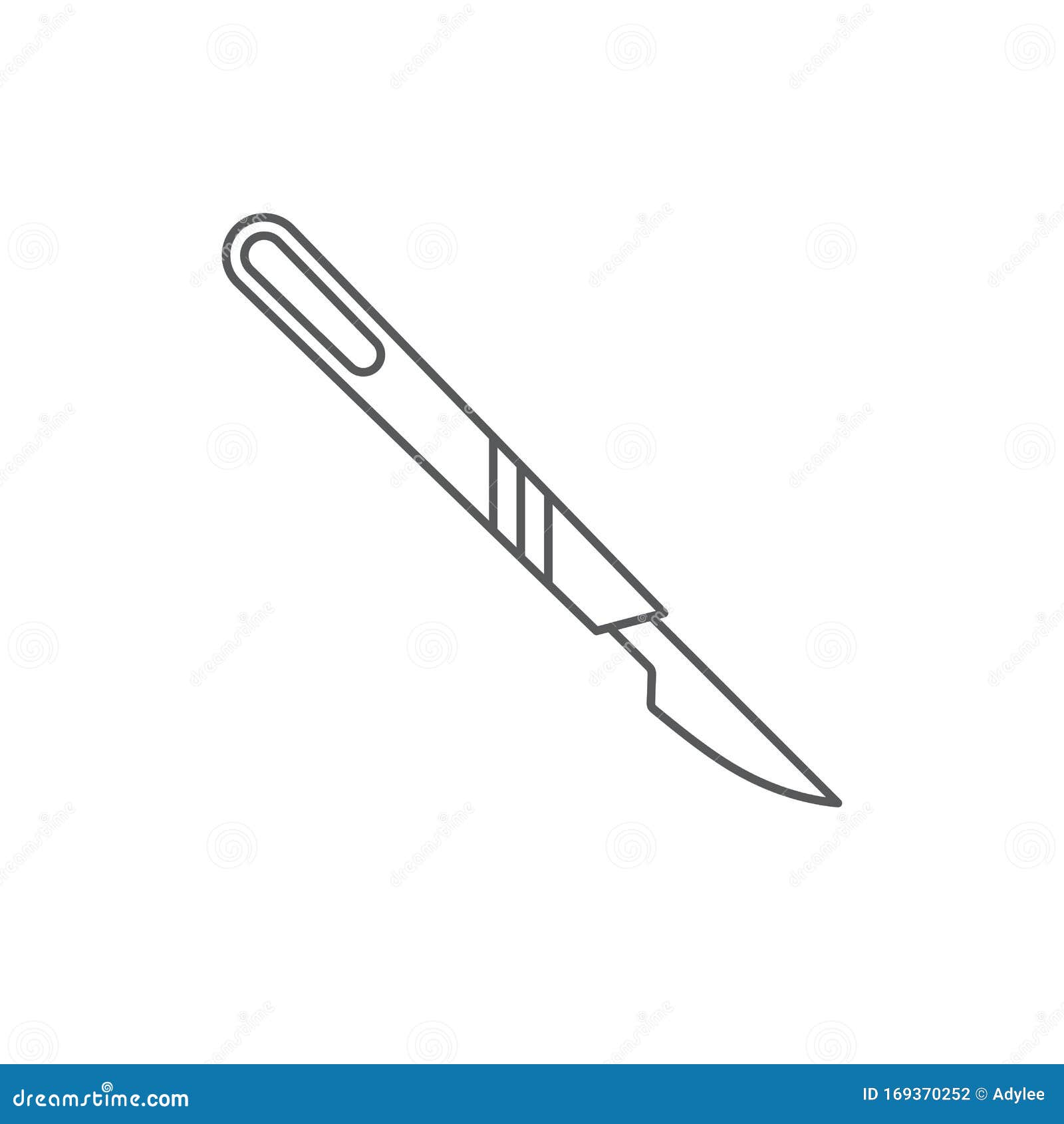 Surgical Scalpel Vector Icon Symbol Medical Tools Isolated on White ... Surgical Scalpel Vector Icon Symbol Medical Tools Isolated on White ...