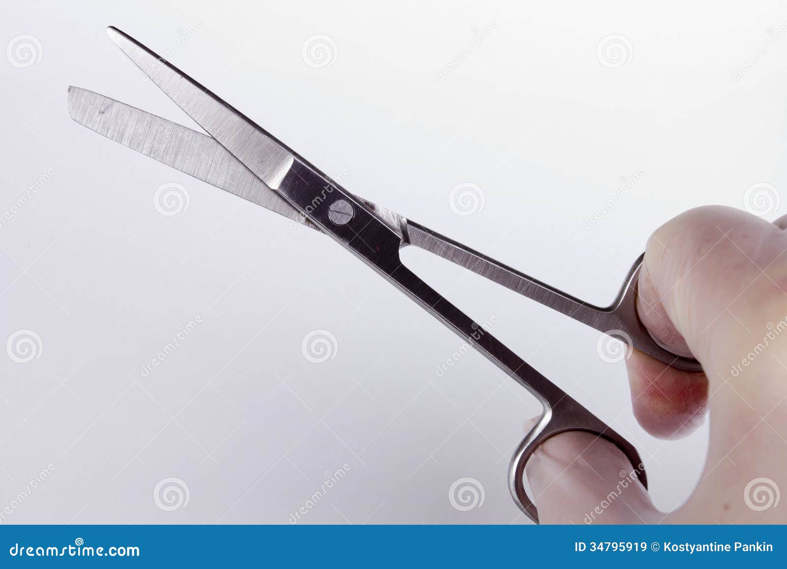 Surgical scissors stock image. Image of doctor, surgery - 34795919
