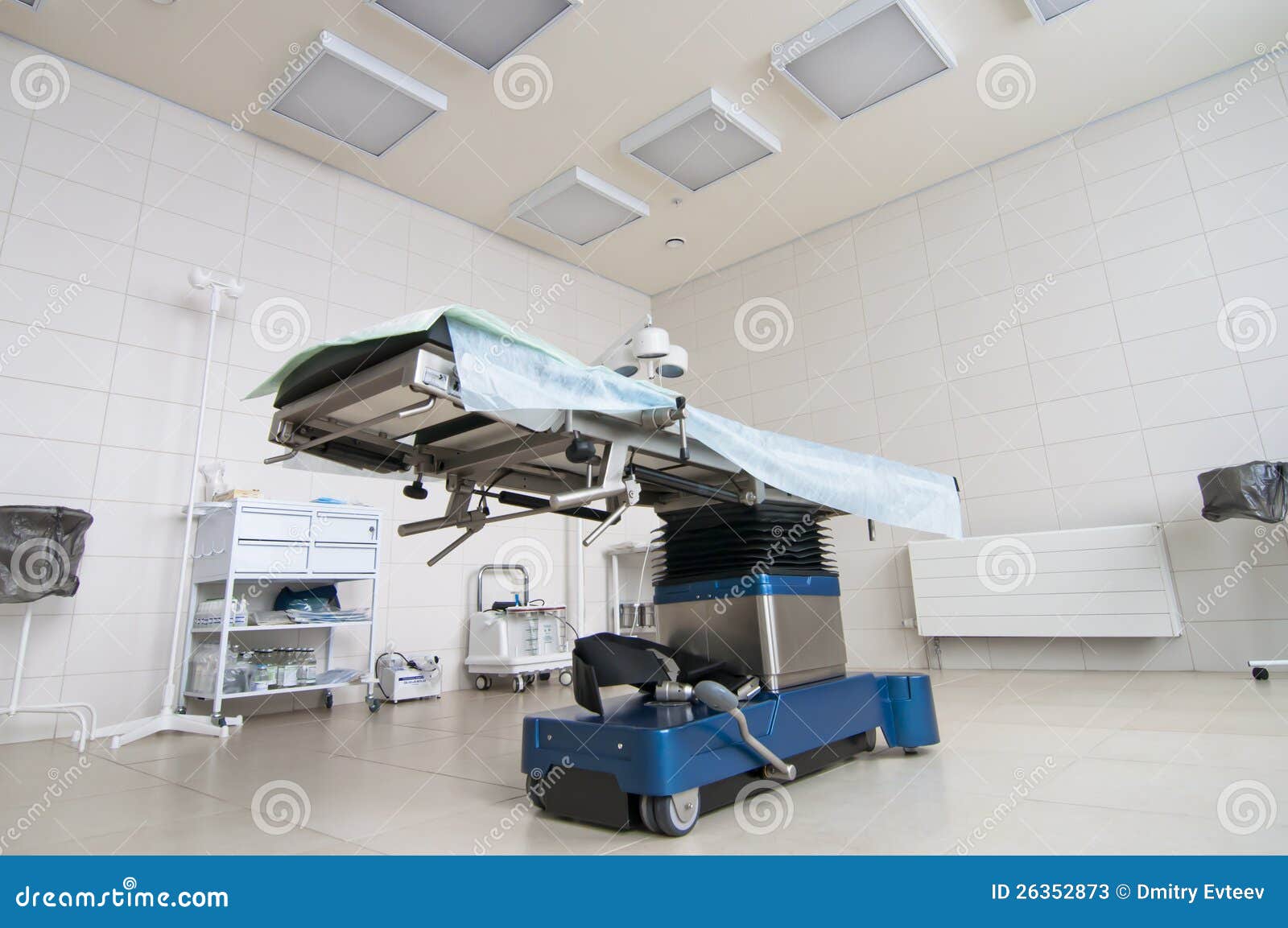 Surgical table 3 stock image. Image of healthcare, hall - 26352873