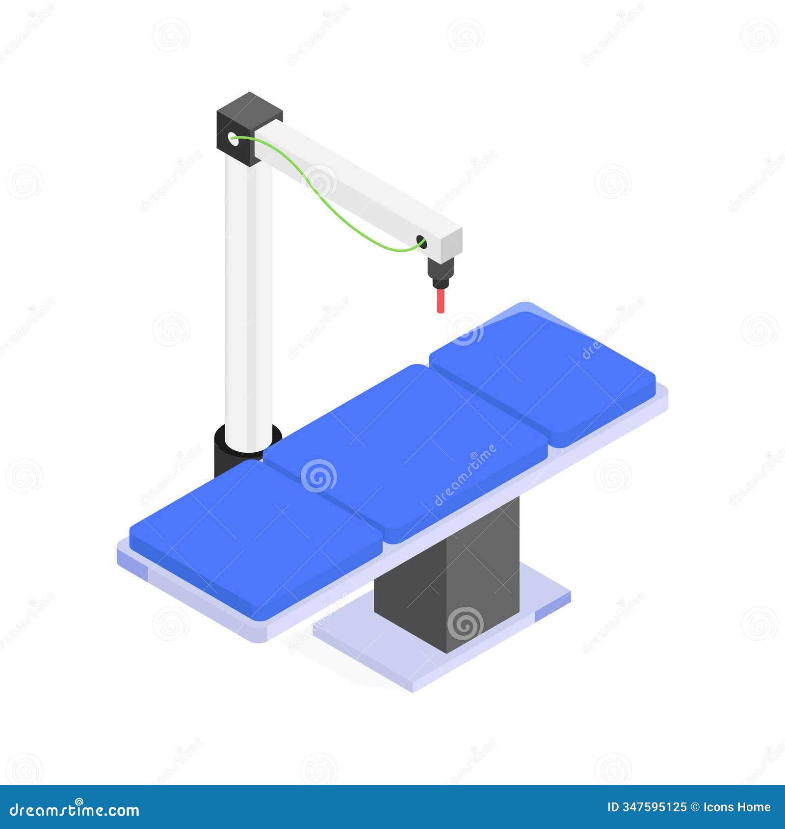 Surgical Table And Surgical Light Or Operating Light As Medical ...