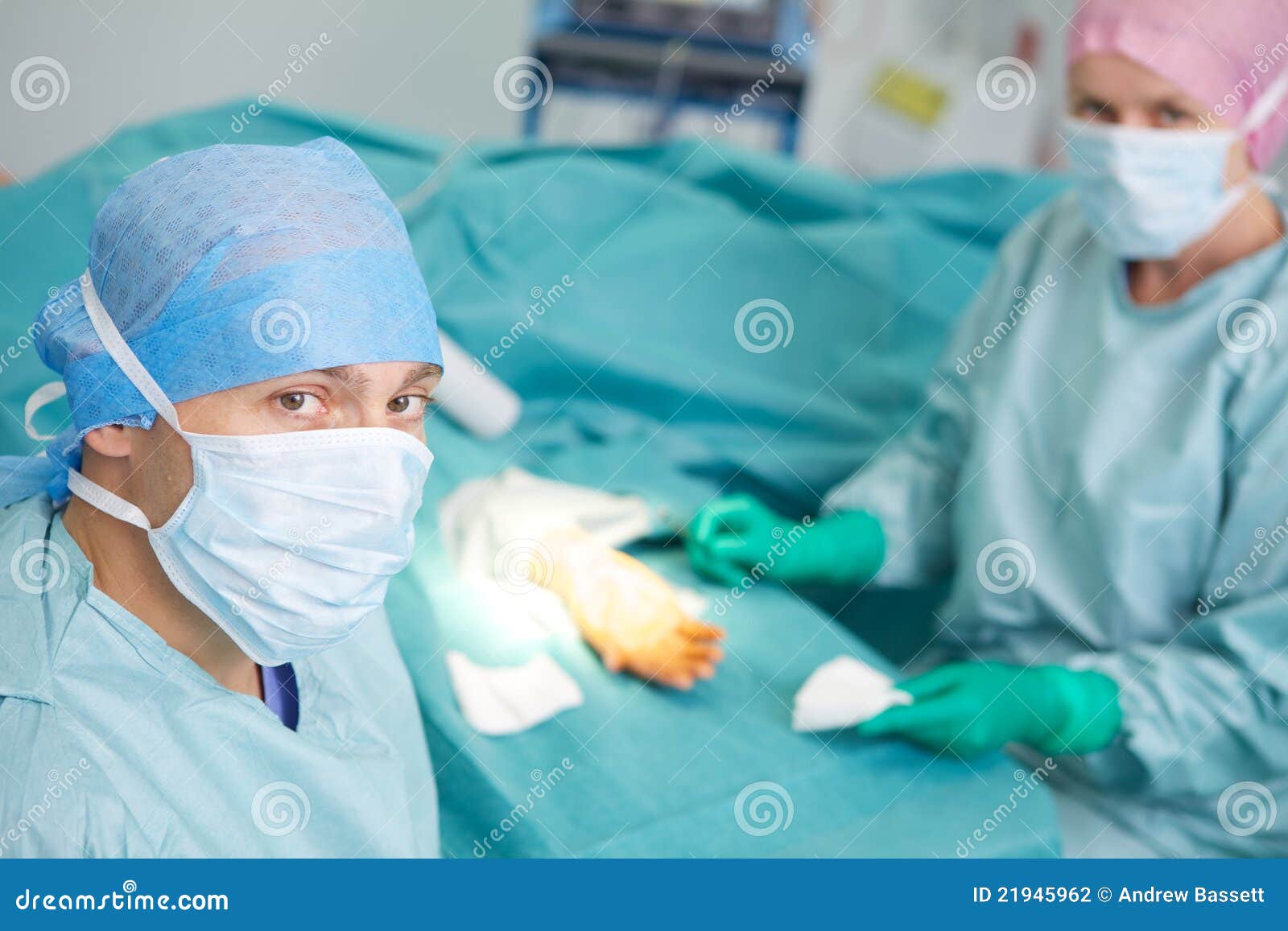 Surgical Team Performing Hand Operation Stock Photo - Image of hand ...