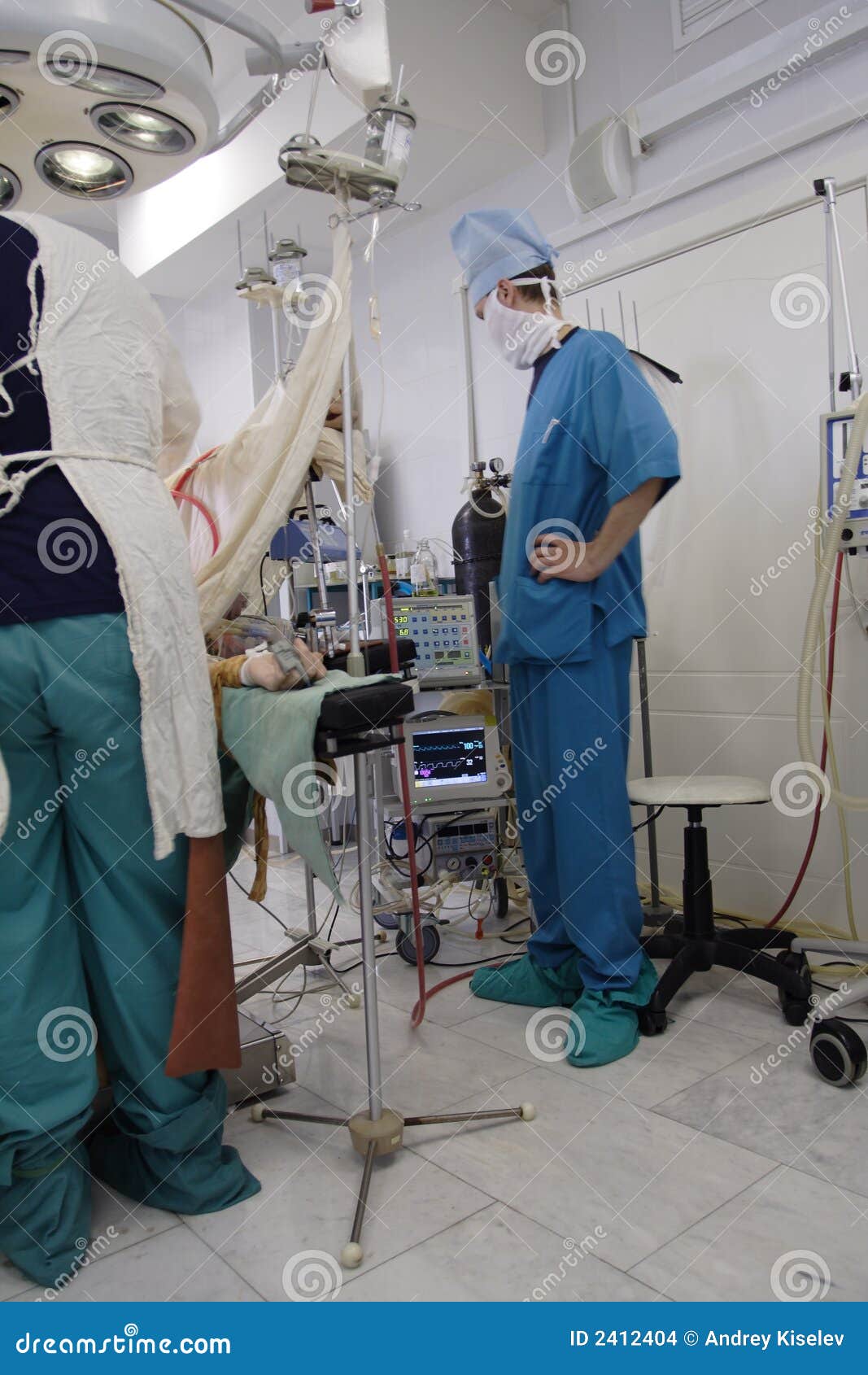 Surgical technician stock photo. Image of medicine, patient - 2412404