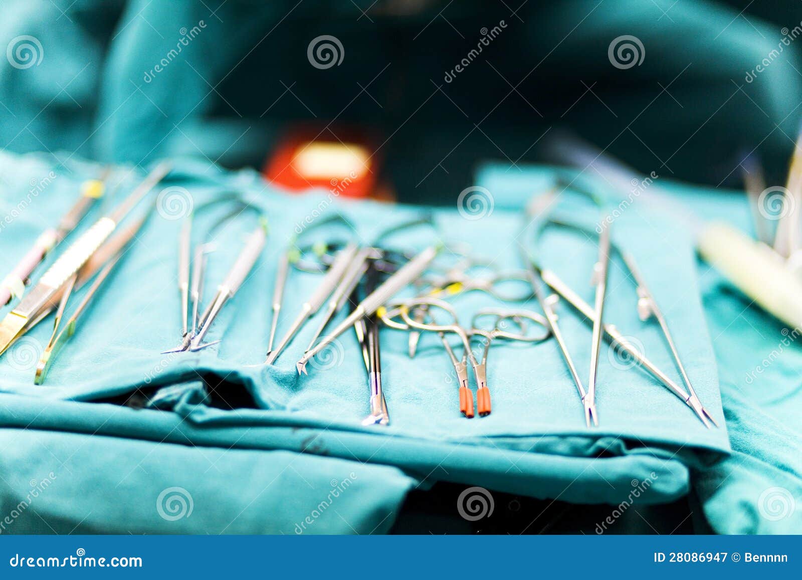 Surgical tools stock image. Image of medicine, modern - 28086947