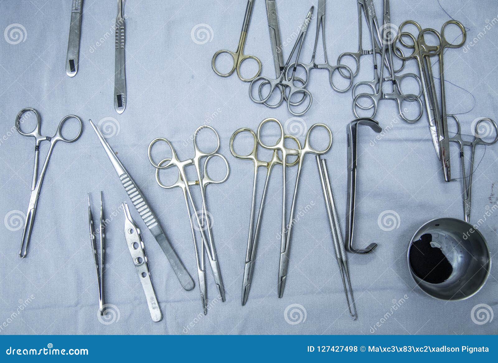 Surgical Tools Instruments Medical Stock Photo - Image of operation ...