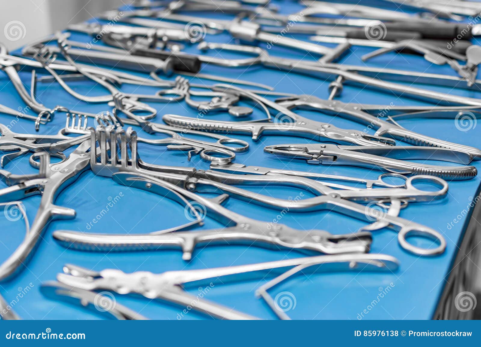 Surgical tools and kits stock photo. Image of operating - 85976138