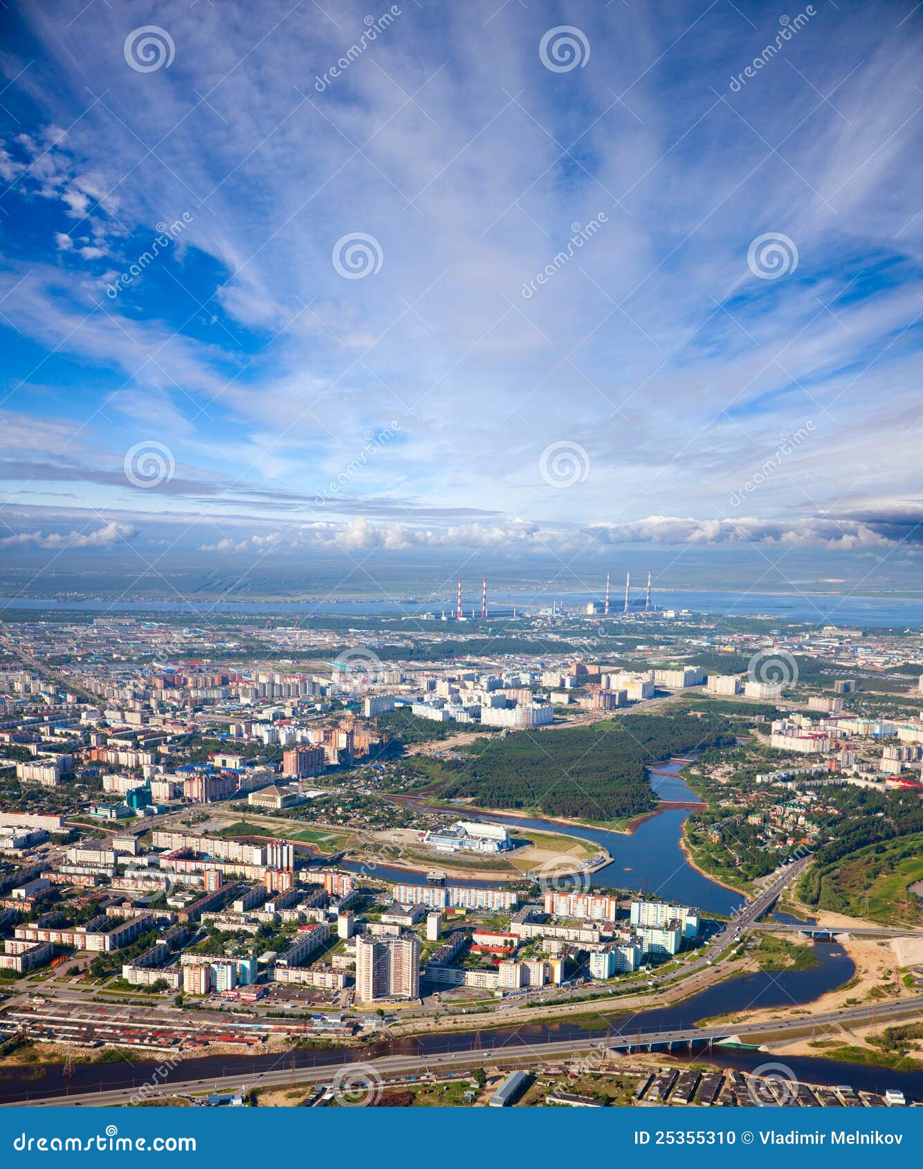 Surgut city stock photo. Image of modern, town, tall - 25355310