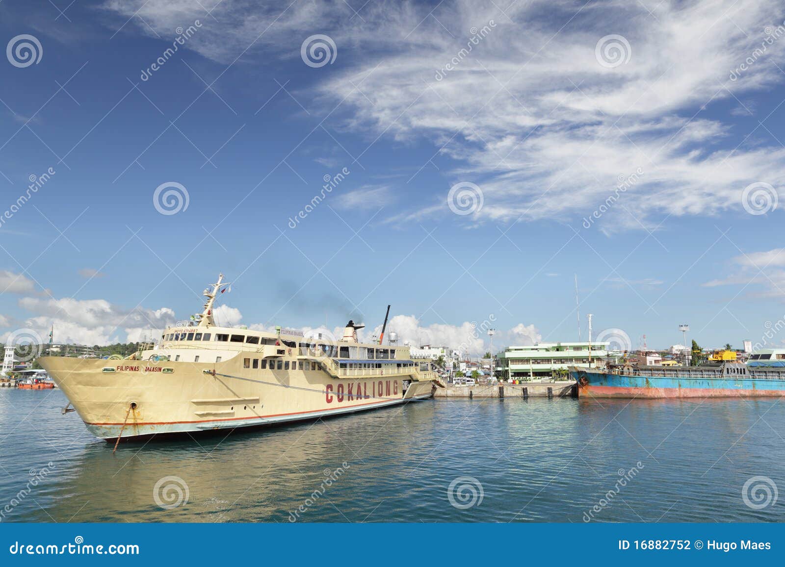 Surigao Philippines Port Overview Editorial Photography - Image of ...