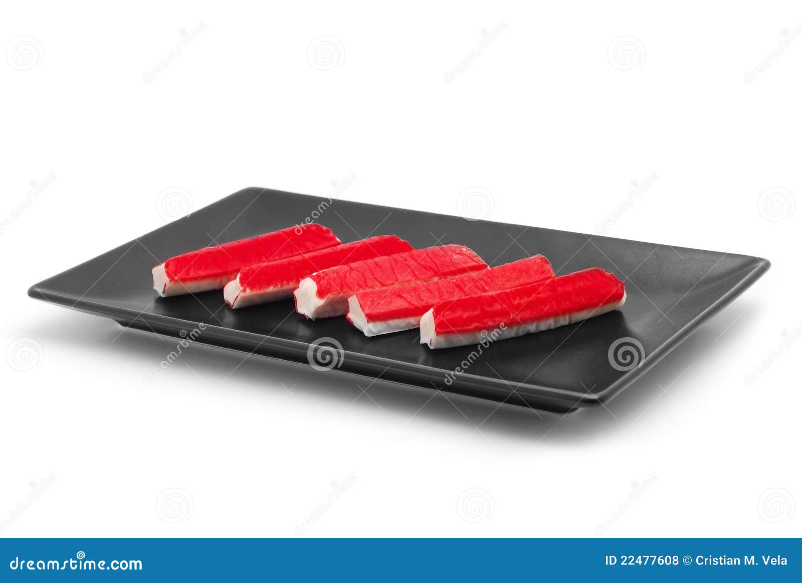 Surimi sticks stock photo. Image of black, healthy, white - 22477608