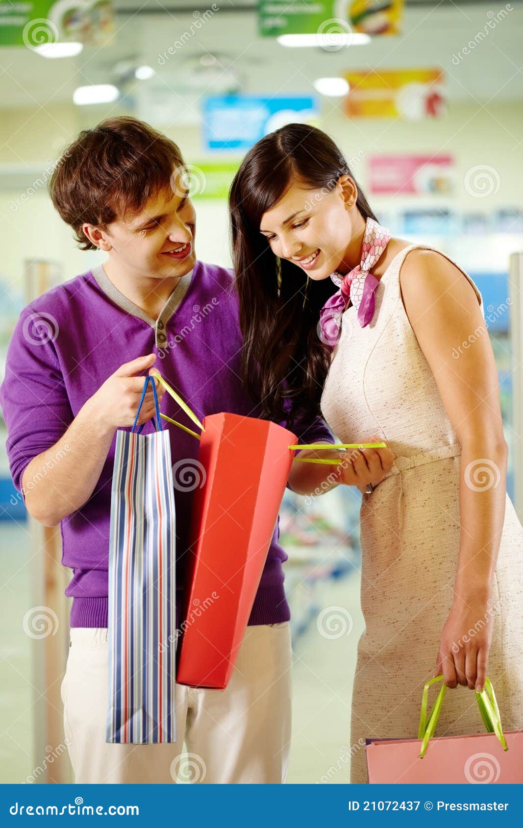 Surprise stock image. Image of gift, husband, pair, customer - 21072437