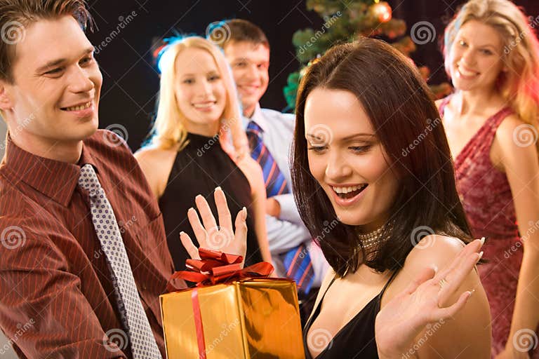 Surprise stock photo. Image of give, celebration, expression - 3839870