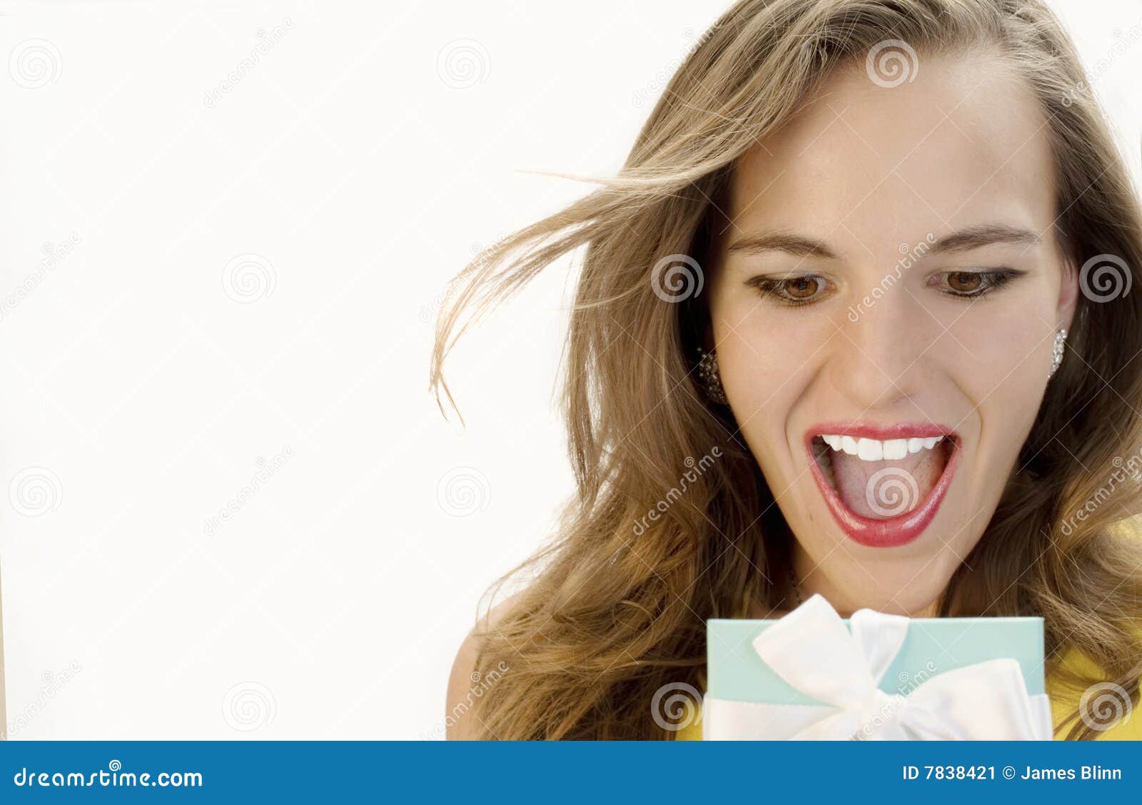 Surprise! stock image. Image of ecstatic, blonde, astonishment - 7838421