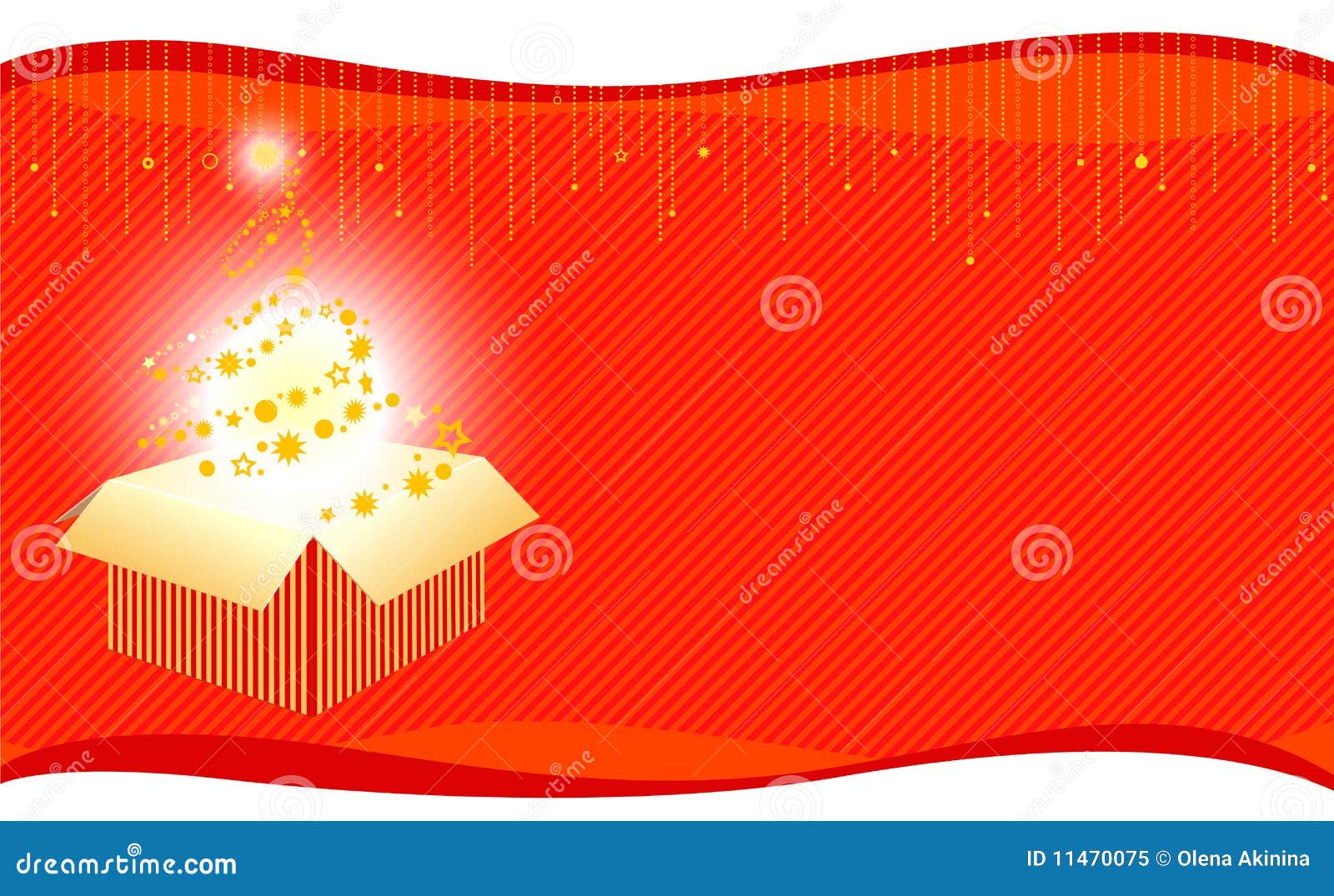 Surprise_box_card stock illustration. Illustration of celebration ...