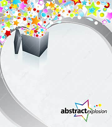 Surprise box design stock vector. Illustration of decorative - 14304190